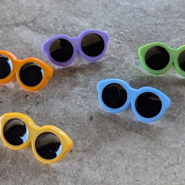Eye Glasses Buttons - Etsy