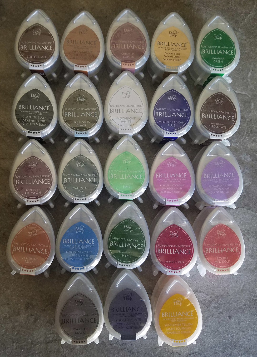 Brilliance Dew Drop Ink Pad by Tsukineko - Etsy