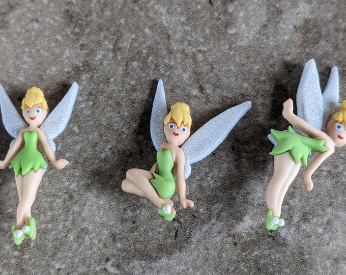 2 Disney Tinkerbell Shank Buttons You Choose the Type - Etsy
