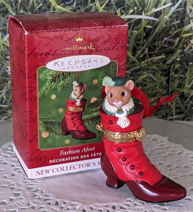 Fashion Afoot Hallmark Ornament 2000 - Etsy