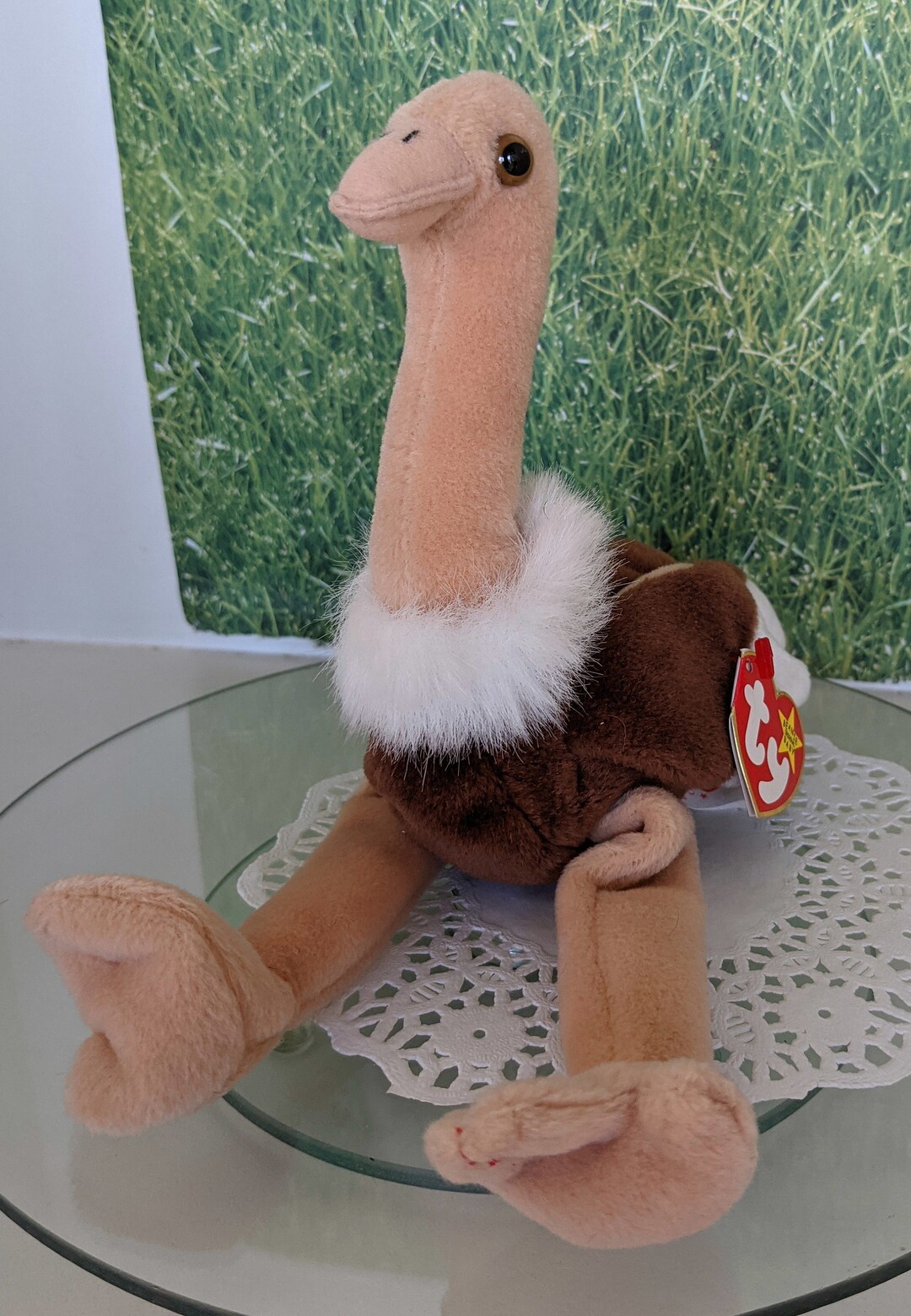 Stretch the Ostrich Beanie Babies Vintage TY 1997 With Original Tags - Etsy