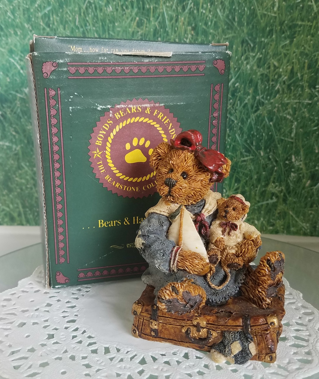 Boyds Bears and Friends Bailey Bear With Suitcase - Etsy