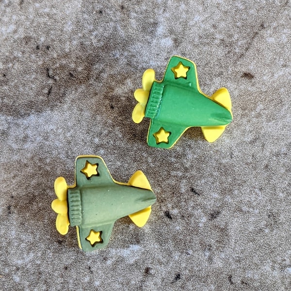 Airplane Buttons - Etsy