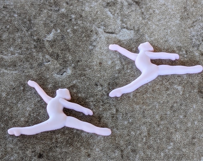 2 Preforming Ballerina Flat Back Buttons Size 1 1/4 - Etsy