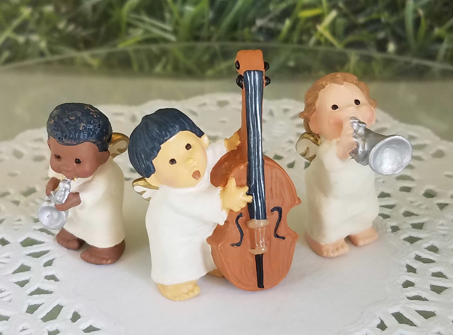 Holiday Harmony Hallmark Merry Miniatures Set Christmas 1997 - Etsy