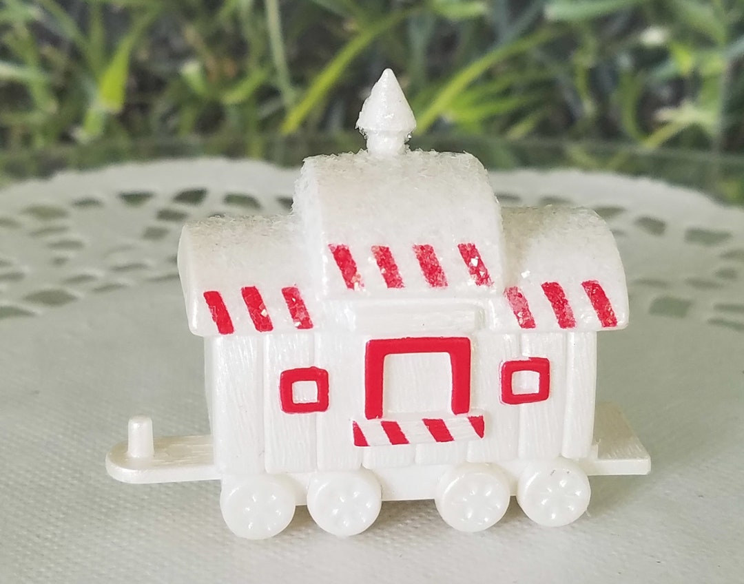 Candy Caboose Hallmark Merry Miniature Christmas 1990 - Etsy