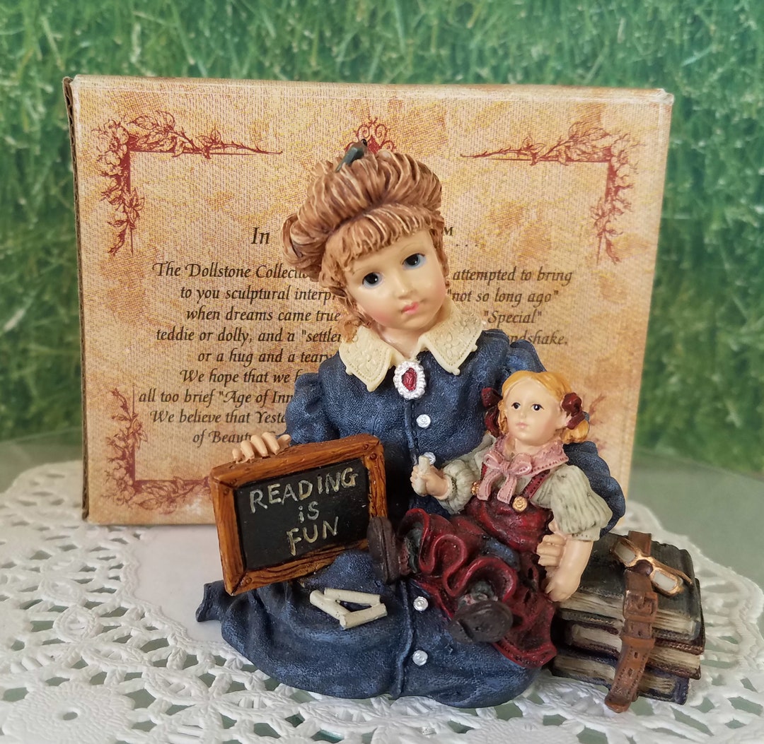 Boyds Dollstone Collection Yesterdsays Child Michelle With Daisy - Etsy