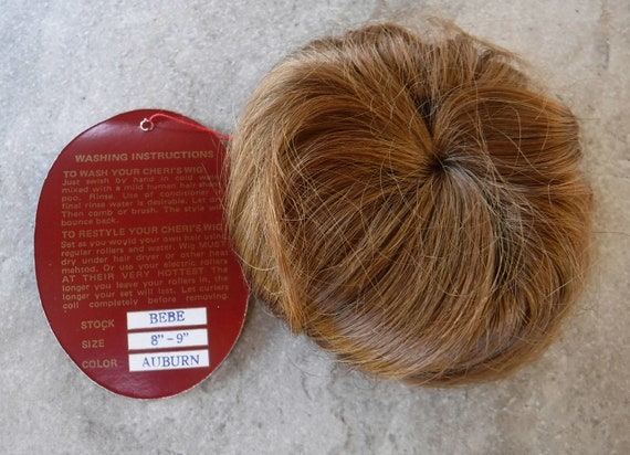 Vintage Monique Collection Doll Wig Bebe Auburn 8 | Etsy