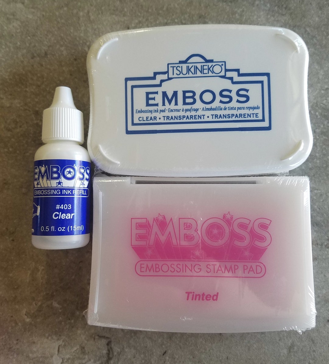 Embossing Stamp Pad and Refill by Tsukineko - Etsy
