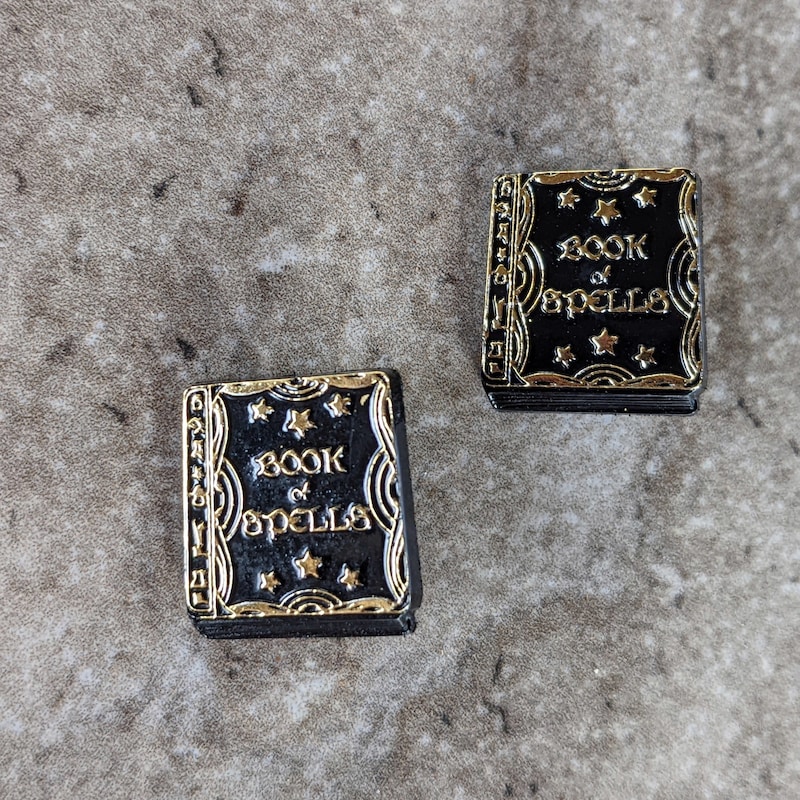 Book Novelty Buttons - Etsy