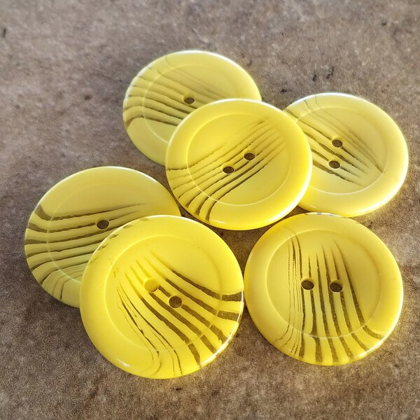 Two Tone Buttons - Etsy