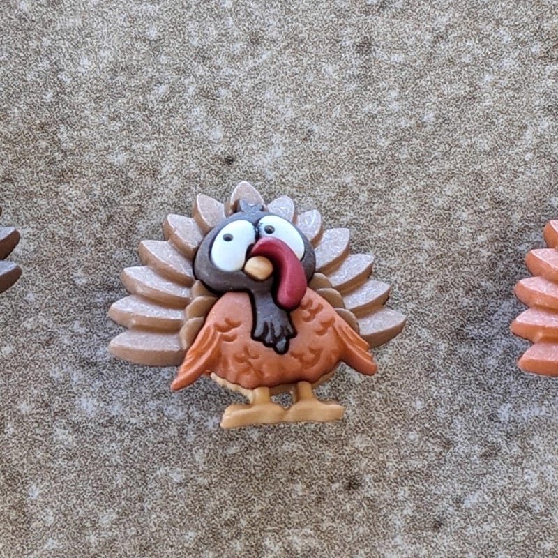 Thanksgiving Buttons - Etsy