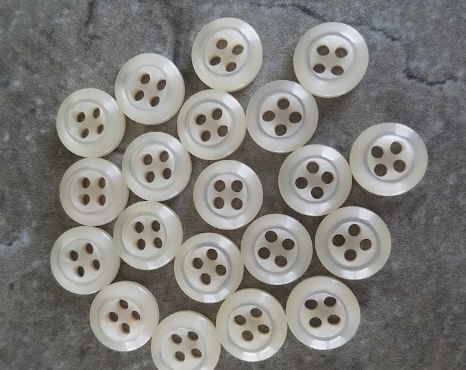 16 Chocolate Brown Double Sided Pop Round Buttons Size 3/8" - Etsy