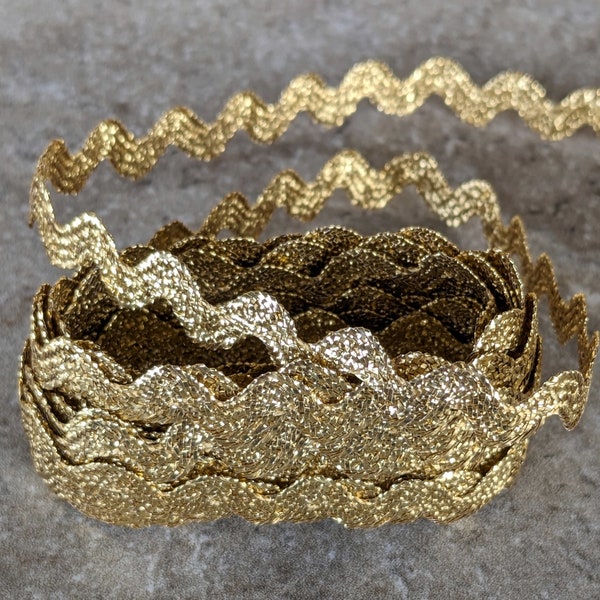 Gold Rick Rack - Etsy