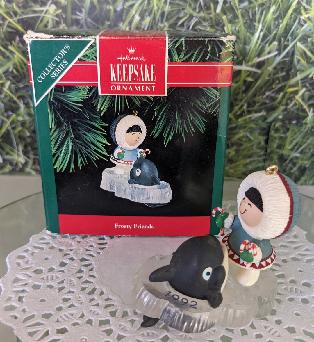 Frosty Friends Hallmark Ornament 1992 - Etsy