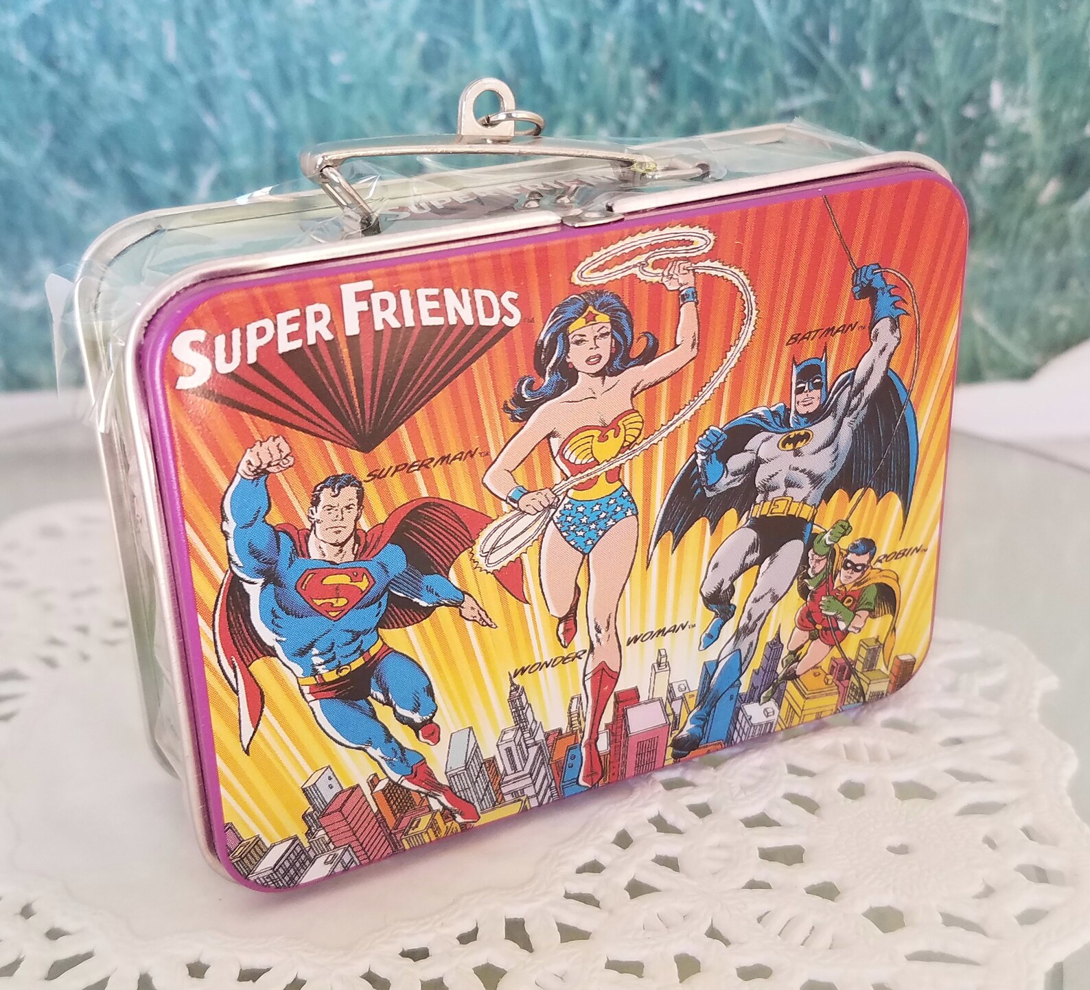 Super Friends Lunch Box Set Hallmark Ornament 2000 | Etsy