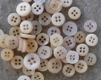 Tan Buttons 50 Small Assorted Round Sewing Crafting Bulk | Etsy