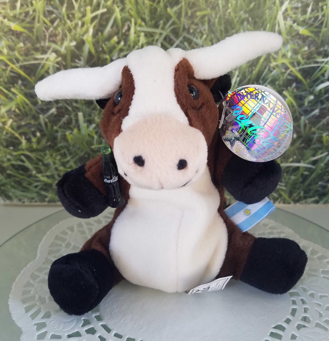 Vaca Argentina Coca-cola International Bean Bag With Original Tag and ...