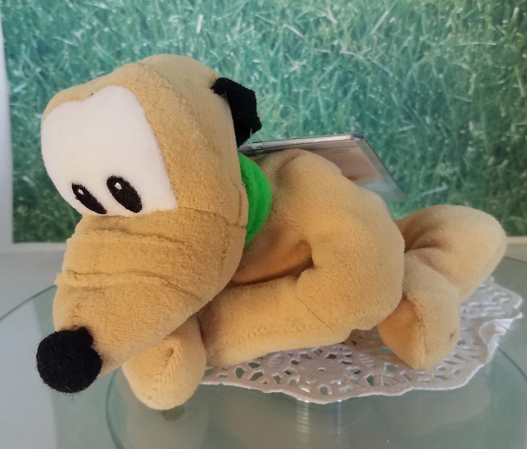 Pluto Disney Store Bean Bag Plush With Original Tag - Etsy