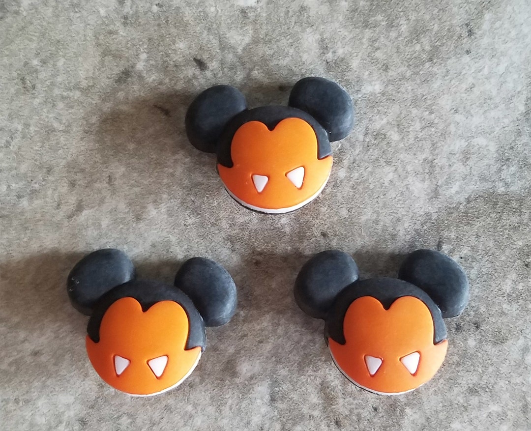 3 Disney Mickey Mouse Head Vampire Shank Buttons Size 3/4" - Etsy