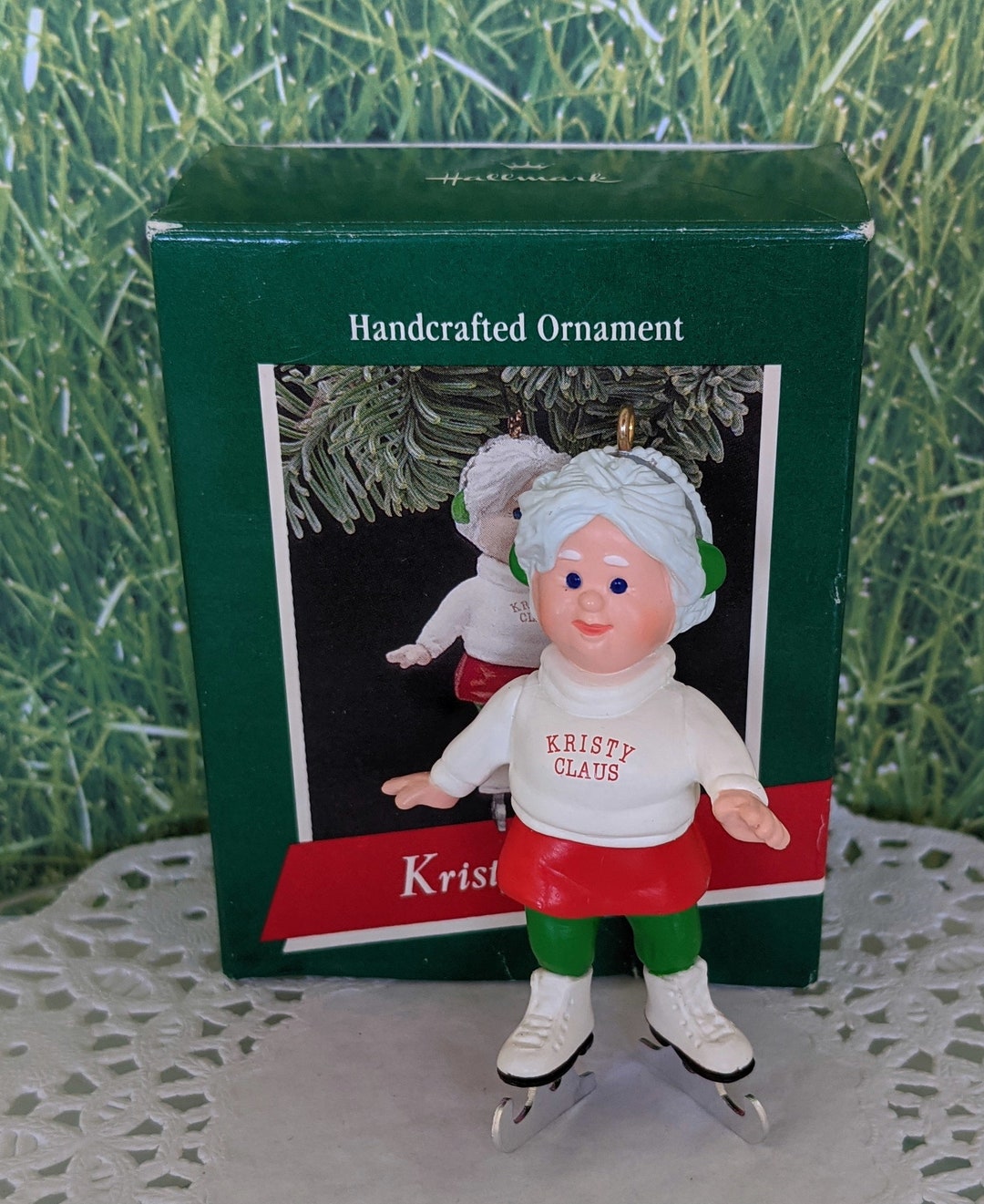 Kristy Claus Hallmark Ornament 1989 - Etsy