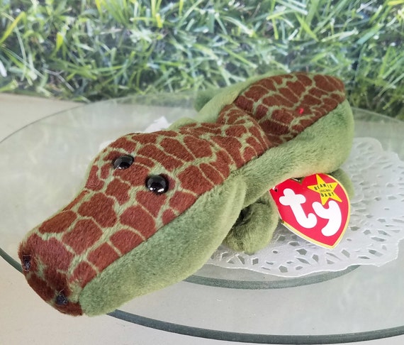 Ally the Alligator Beanie Babies Vintage TY 1993 with Original | Etsy