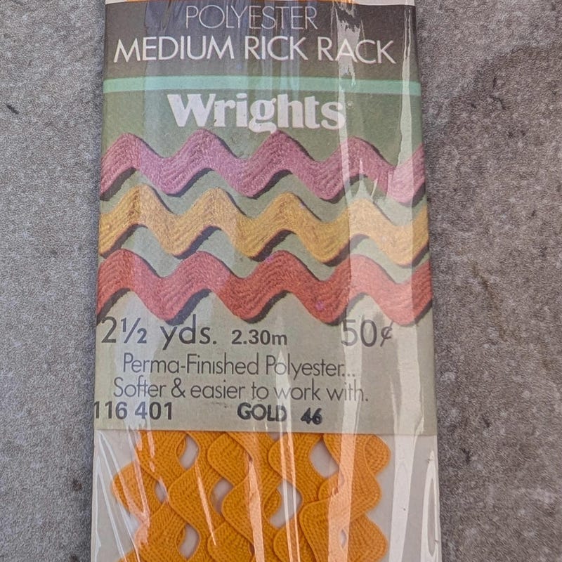 Gold Rick Rack - Etsy