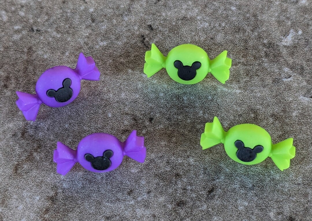 4 Disney Mickey Mouse Candy Shank Buttons Size 3/4 - Etsy