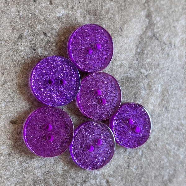 Large Purple Buttons - Etsy