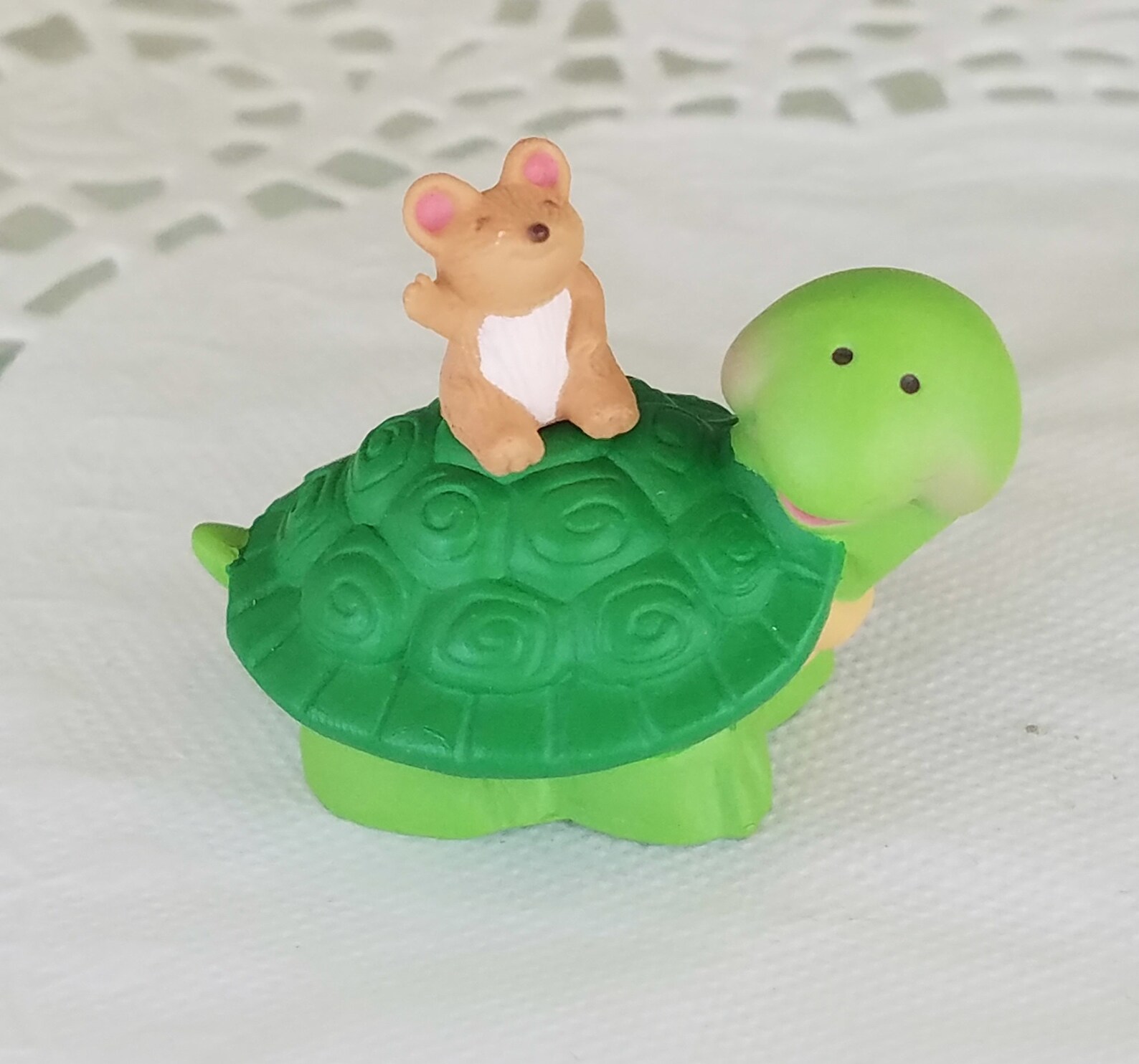 Turtle and Mouse Hallmark Merry Miniature Everyday 1992 - Etsy
