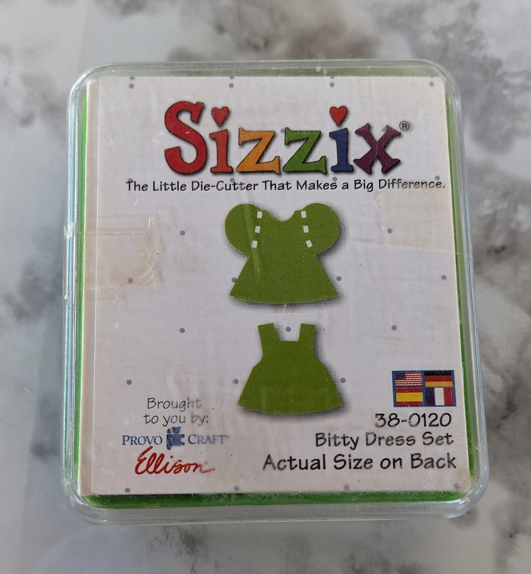 Sizzix Die Cut Bitty Dress Set - Etsy