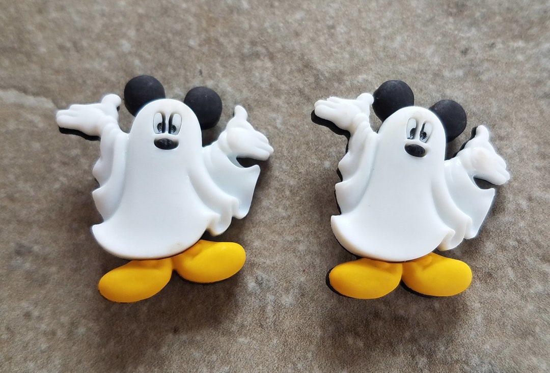 2 Disney Mickey Mouse Ghost Shank 1 1/8" - Etsy