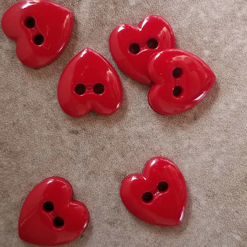 Heart Buttons - Etsy