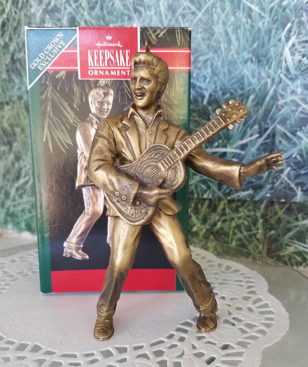 Elvis Hallmark Ornament 1992 - Etsy