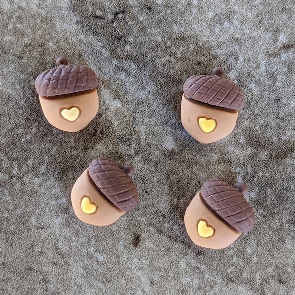 Acorn Button - Etsy