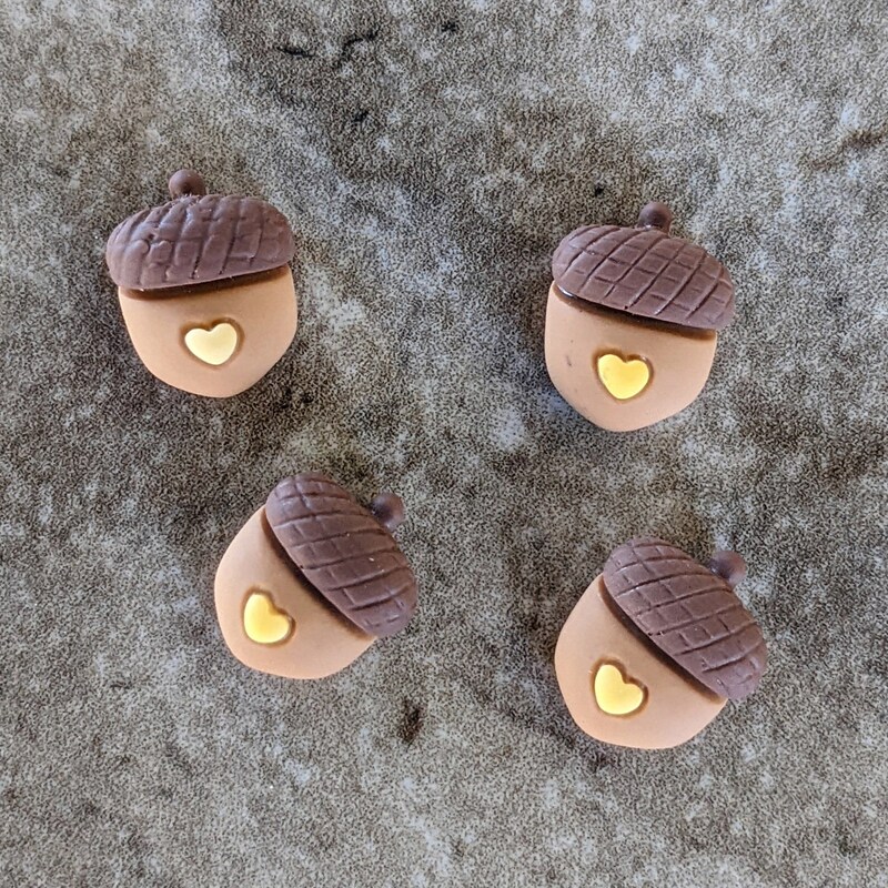 Acorn Button - Etsy