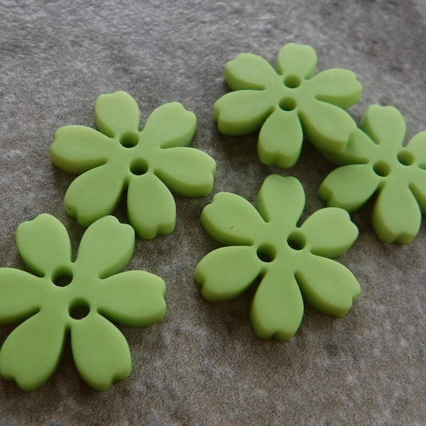 Green Buttons - Etsy