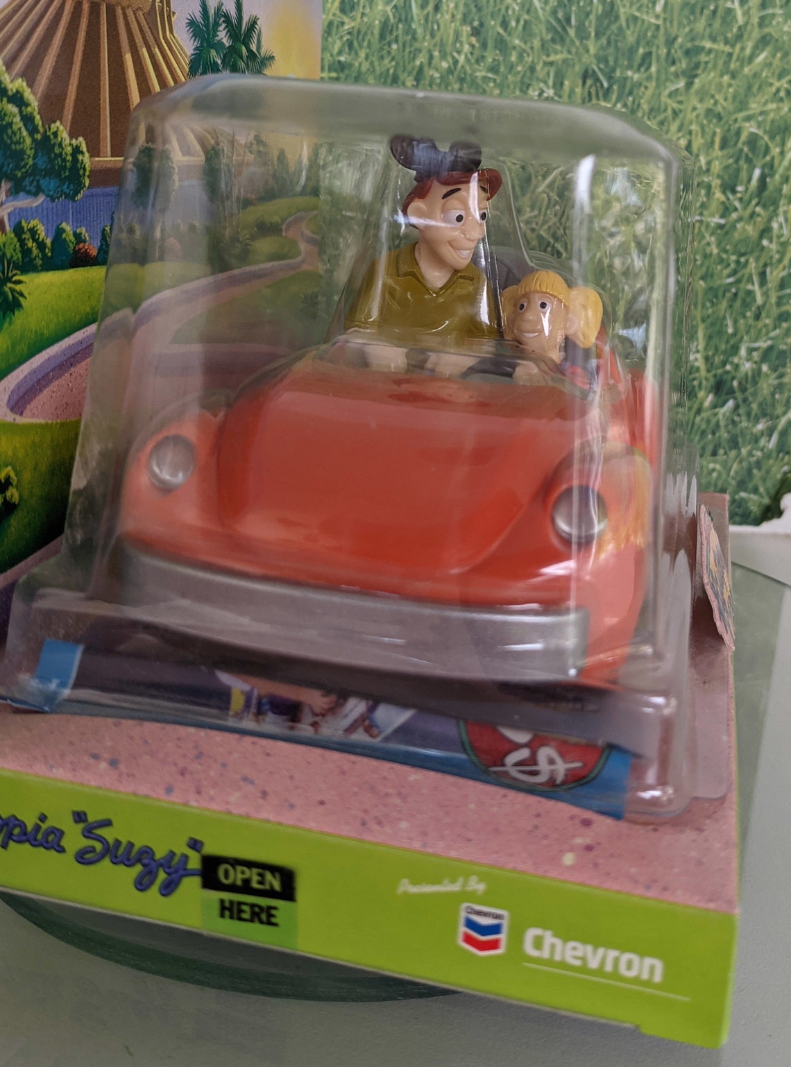 Suzy the Autopia Cars Chevron Car | Etsy