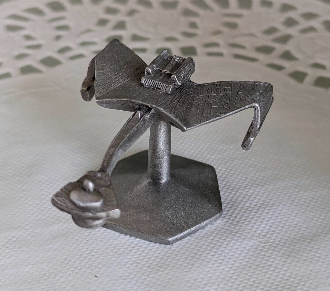 Rawcliffe Star Trek Klingon Battle Cruiser 1991 RF788 Miniature Pewter ...