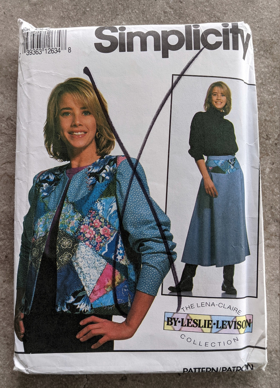 Simplicity Pattern Misses Jacket and Skirt 7853 Complete Uncut Size 8 ...