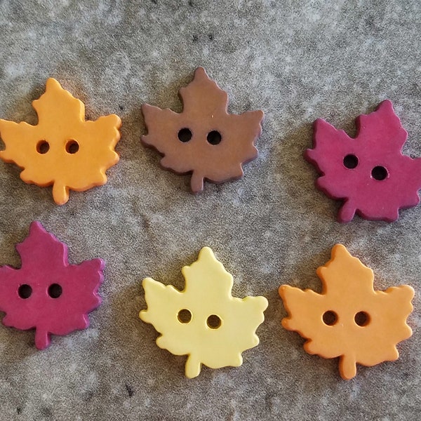 Autumn Buttons - Etsy