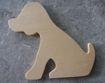 Goldendoodle Wood Cutout, DIY Craft Embellishments, Unfinished Wood ...
