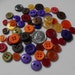 Autumn Buttons, 50 Small Assorted Round Sewing Crafting Bulk Buttons - Etsy