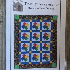 Tessellation Revelation Quilt Pattern Stone Cottage Designs One Size - Etsy