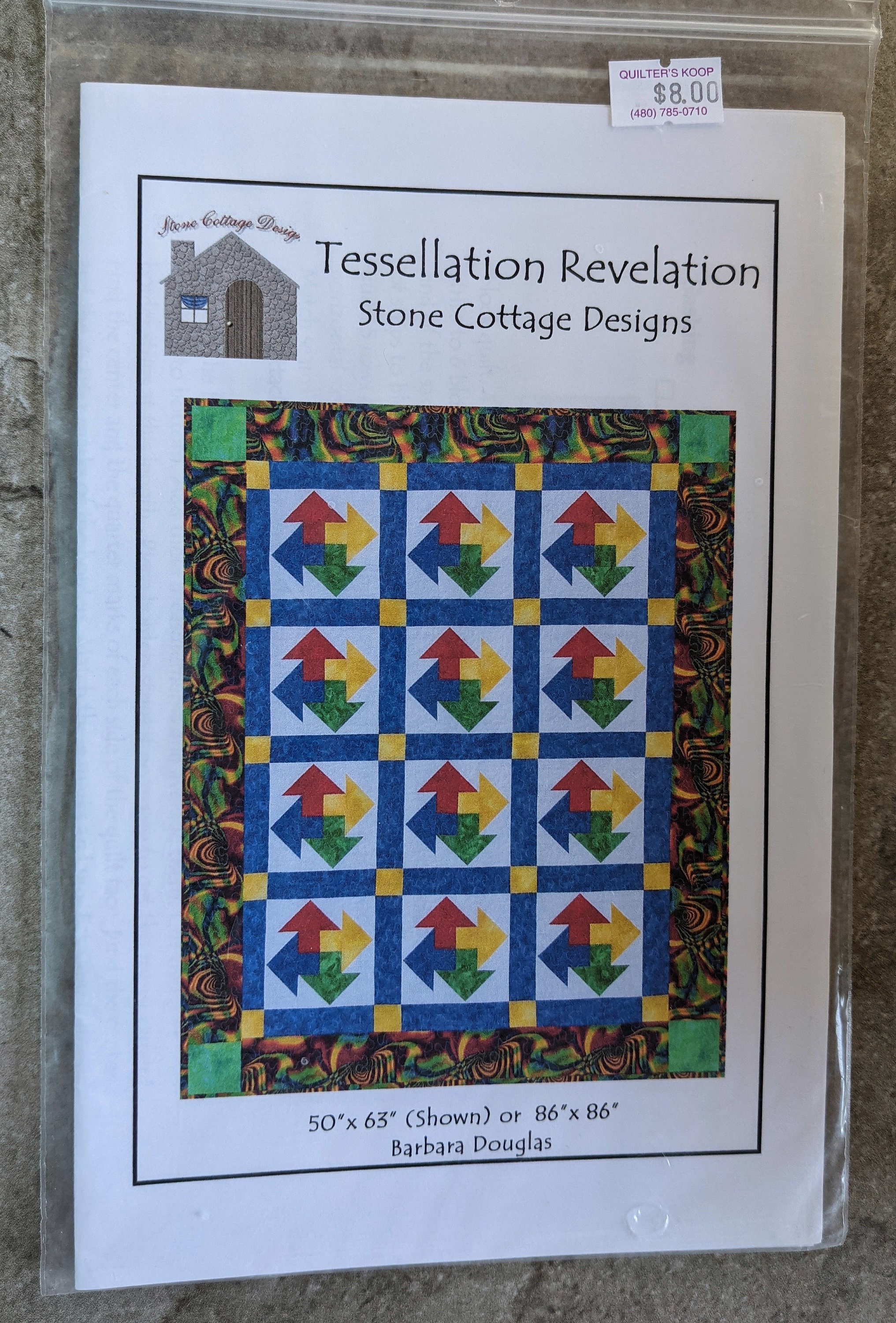 Tessellation Revelation Quilt Pattern Stone Cottage Designs - Etsy