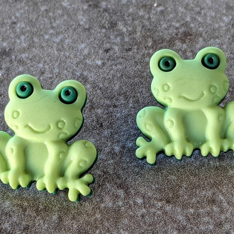 Frog Button - Etsy
