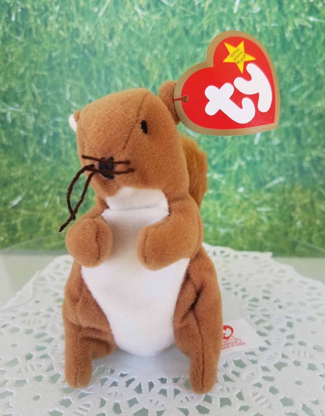 Nuts the squirrel beanie baby 1993 store