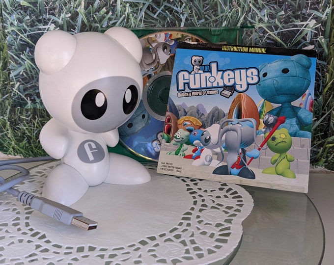Mattel U.B. Funkeys Base Unit and CD Computer Game Toy #2 - Etsy