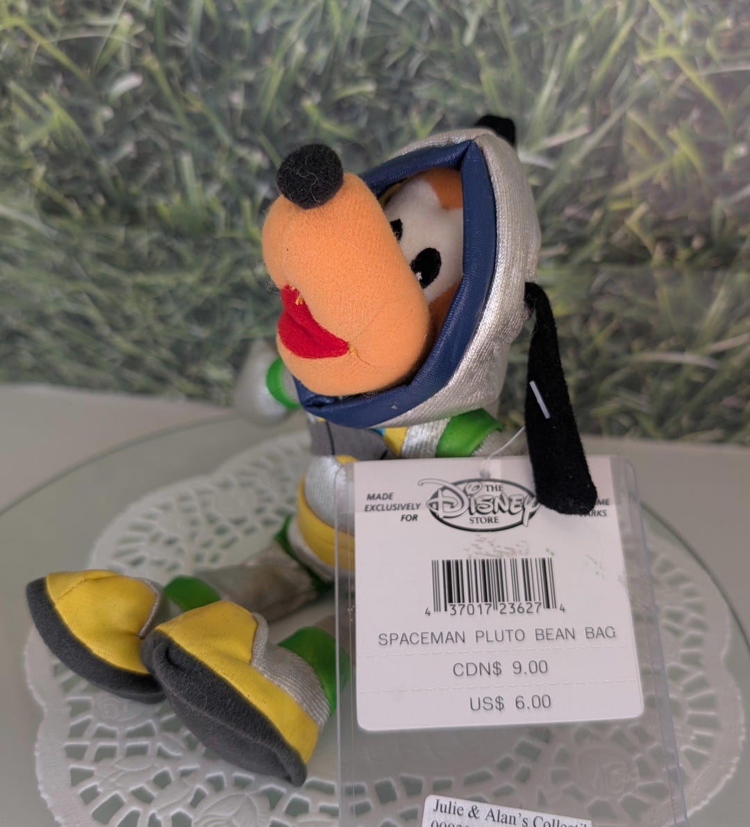 Spaceman Pluto Disney Store Bean Bag Plush With Original Tag - Etsy
