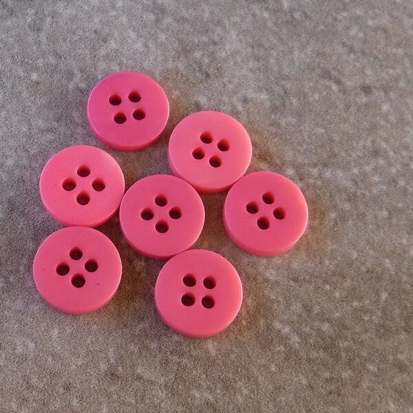 Pink Ceramic Buttons - Etsy